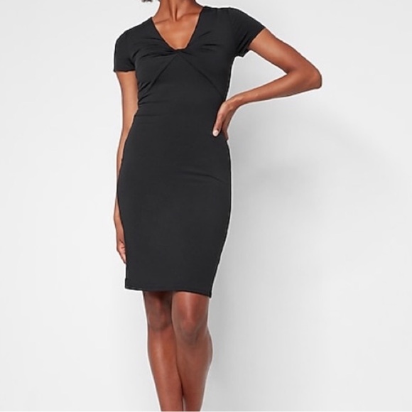 Express | Dresses | Nwt Express Body Contour Collection Knot Front ...